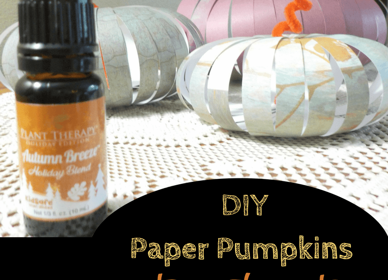 Passive Diffusion Fall Craft-Paper Pumpkins – Plant Therapy