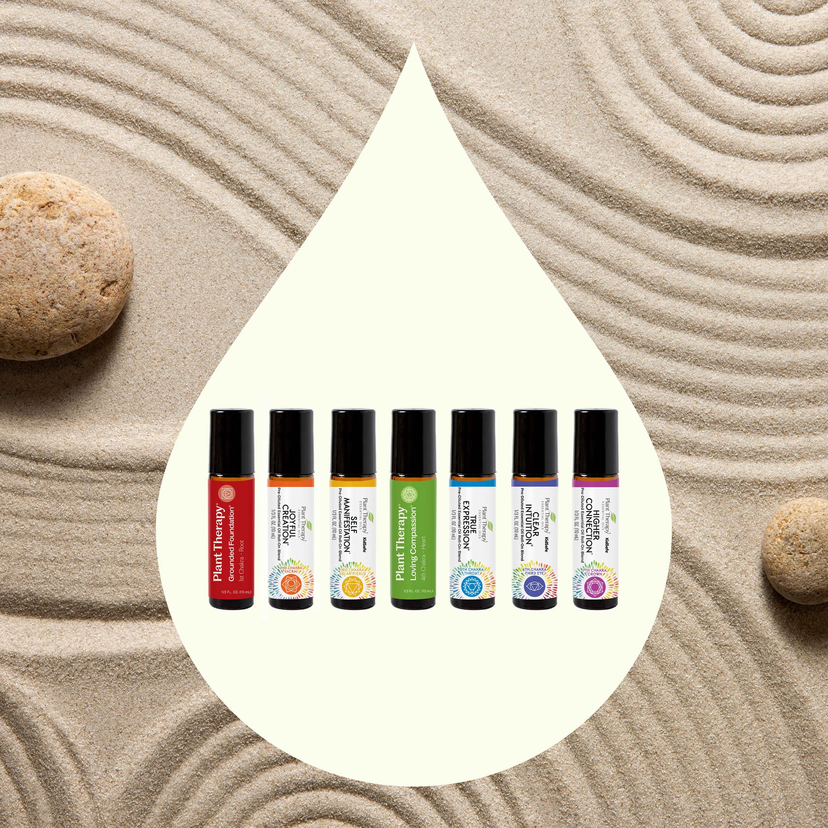 Chakra Blends Essential Oil Roll-On Set – Plant Therapy