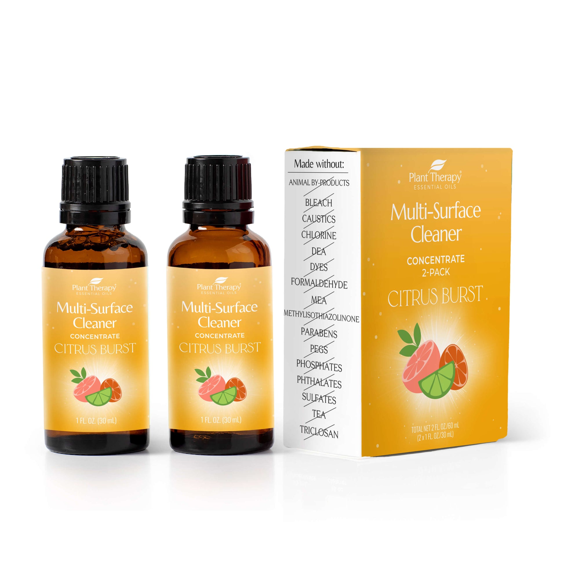 Citrus Burst Multi-Surface Cleaner 2-Pack – Plant Therapy