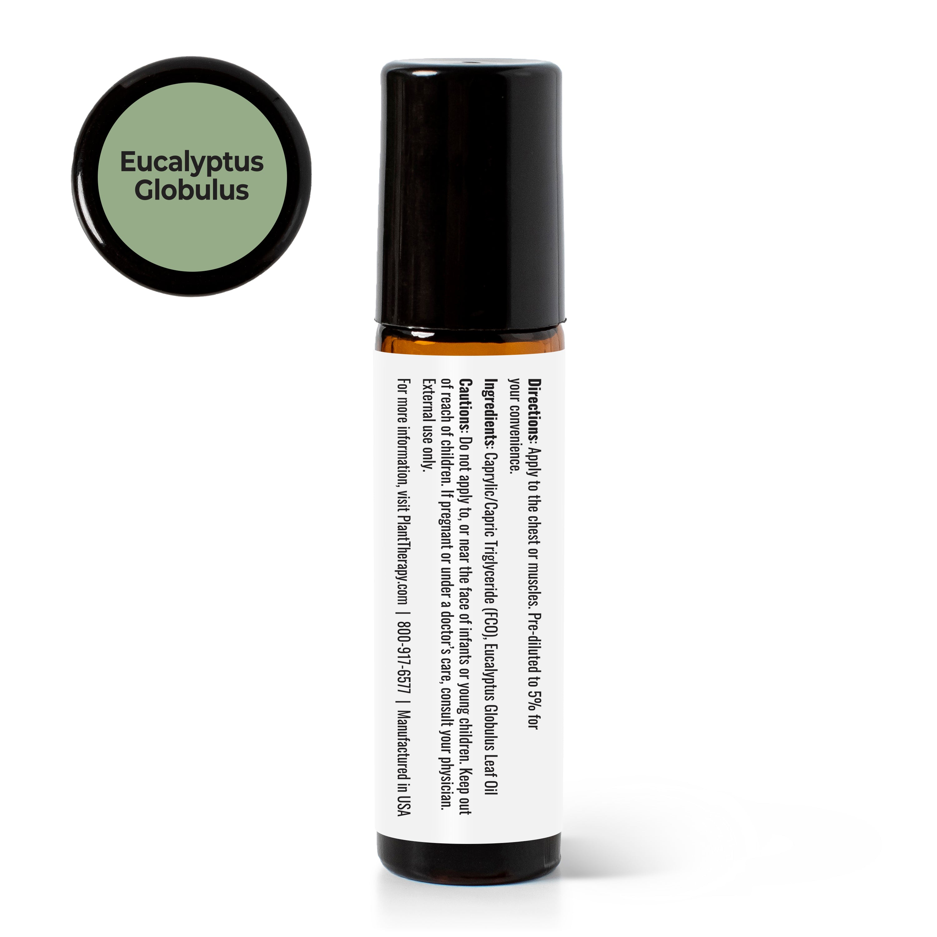 Eucalyptus Globulus Essential Oil Pre-Diluted Roll-On – Plant Therapy