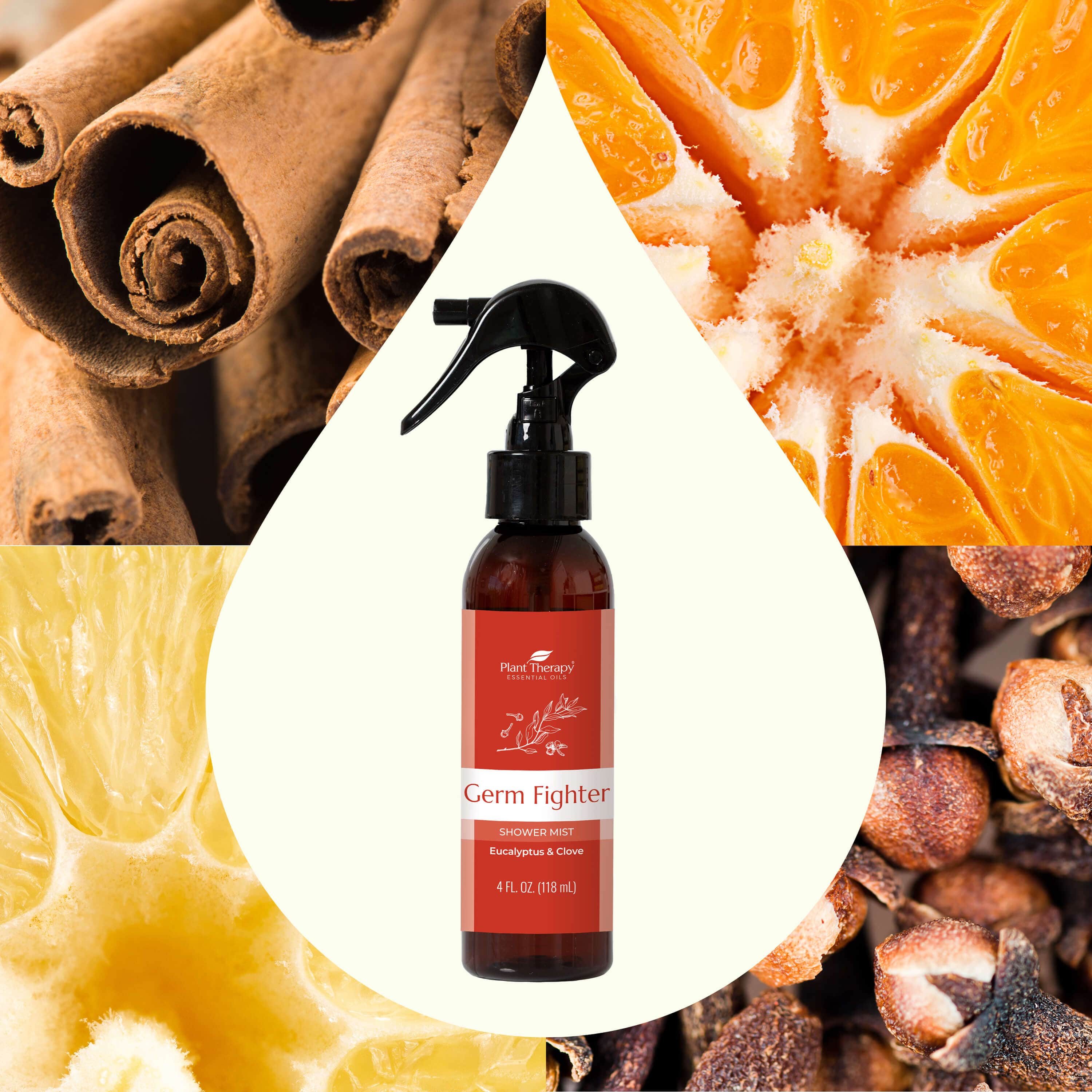 Germ Fighter by Plant Therapy - Essential Oils, Roll-Ons, Cleaners