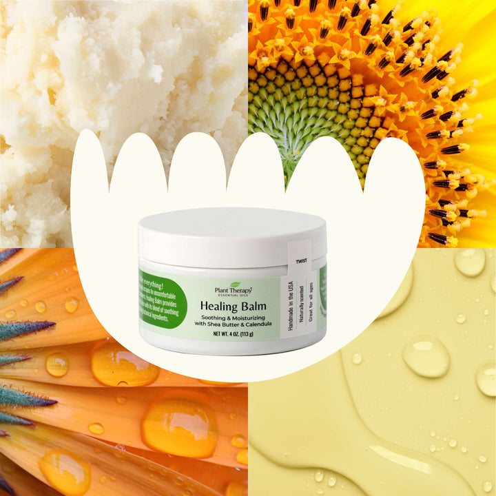 Plant Therapy Healing Balms - Botanical Relief for Skin's Toughest Moments