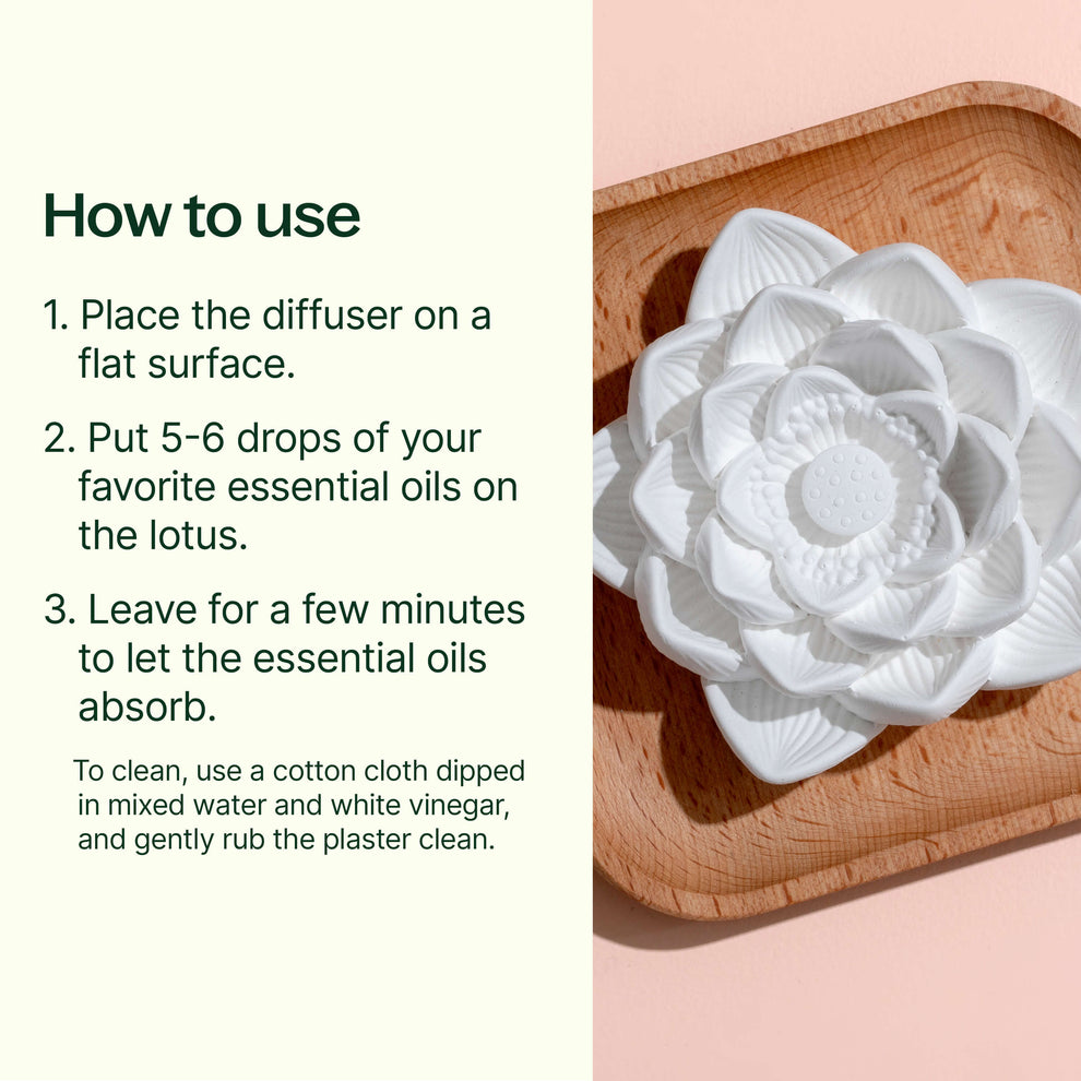 Passive Lotus Diffuser – Plant Therapy