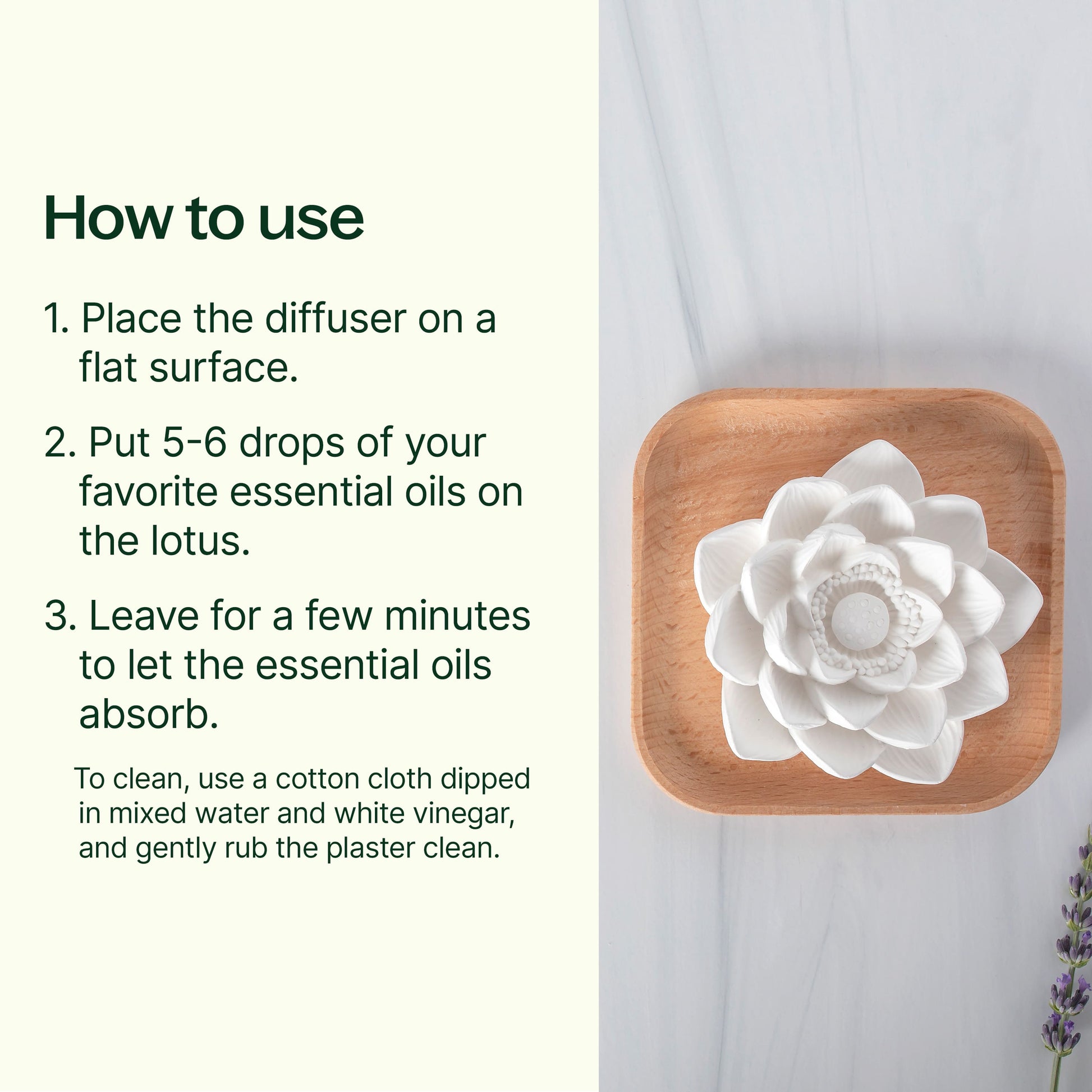 Passive Lotus Diffuser – Plant Therapy