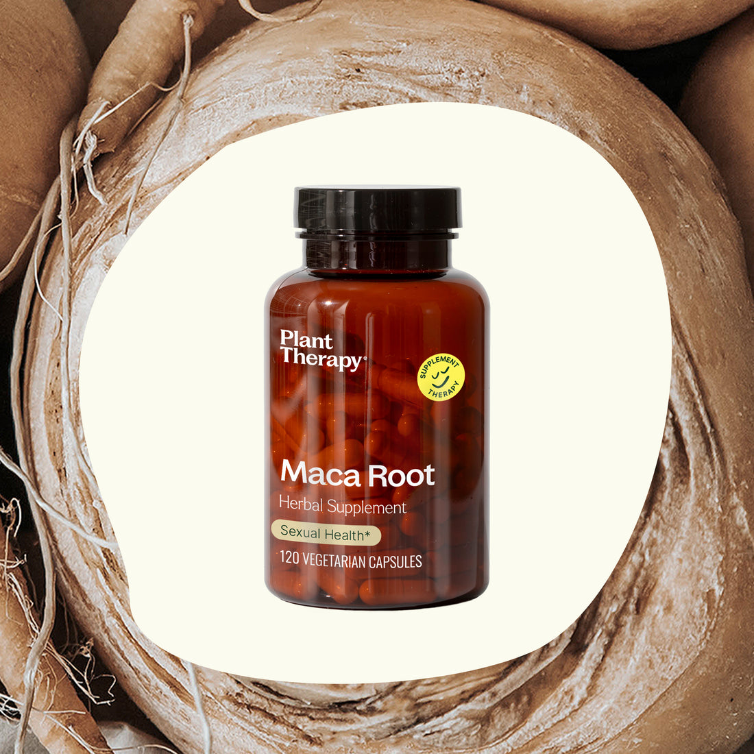 Maca Root Herbal Capsules | Supplement To Balance Hormones | Plant Therapy