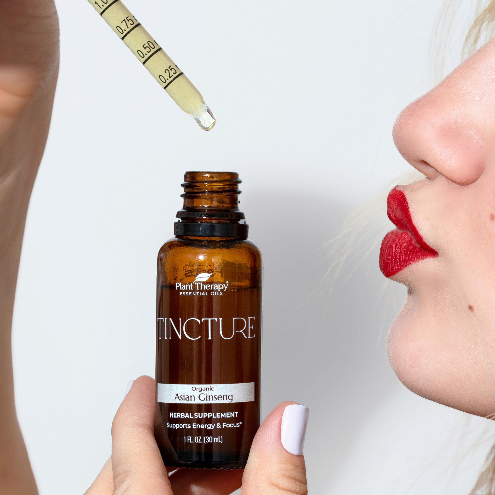 Organic Asian Ginseng Herbal Tincture – Plant Therapy