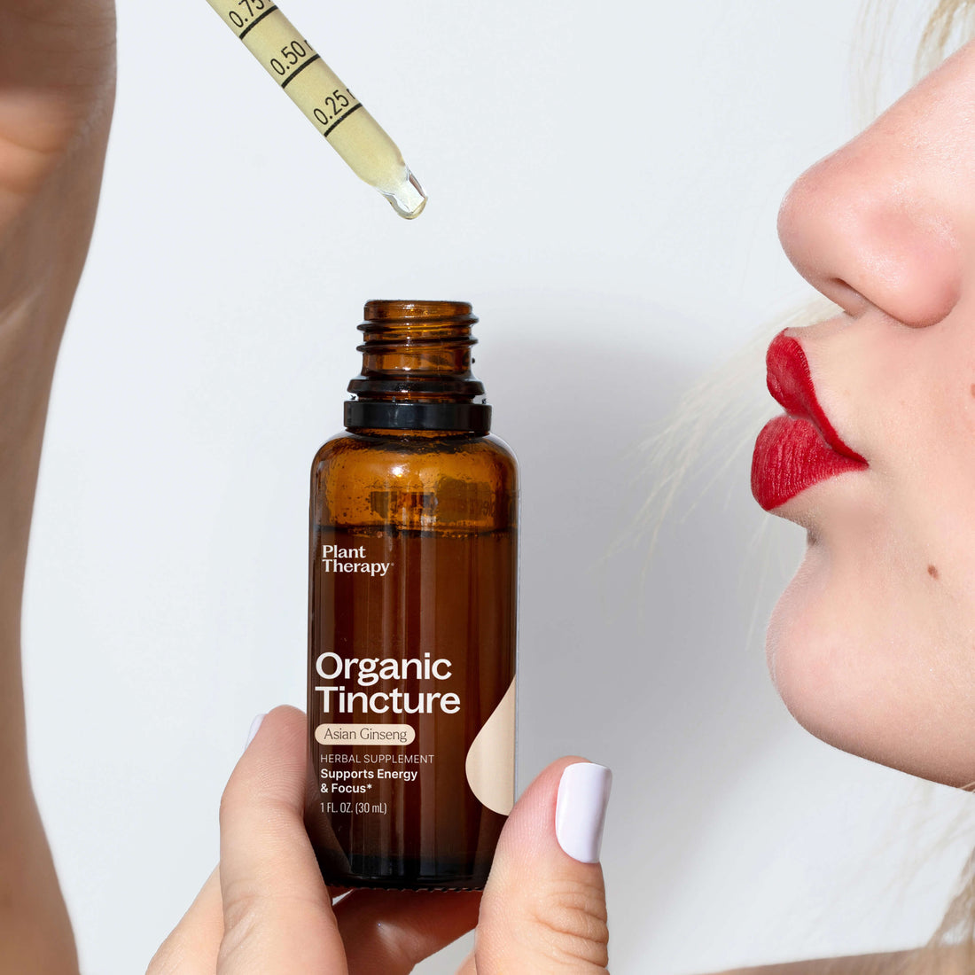 Organic Asian Ginseng Herbal Tincture – Plant Therapy