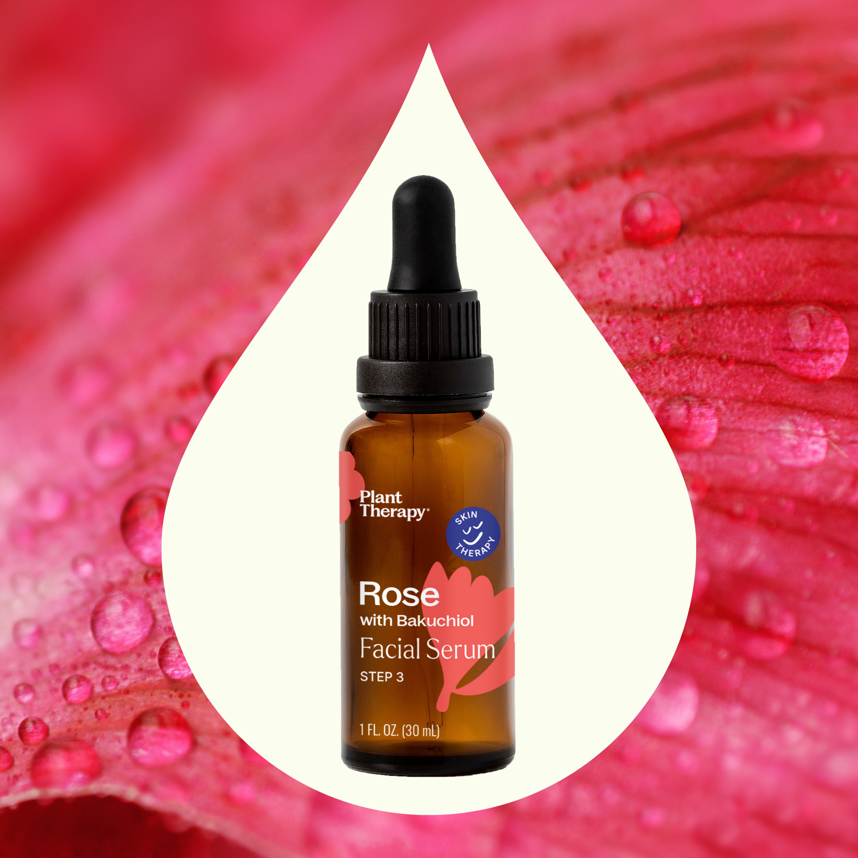 Rose with Bakuchiol Facial Serum – Plant Therapy