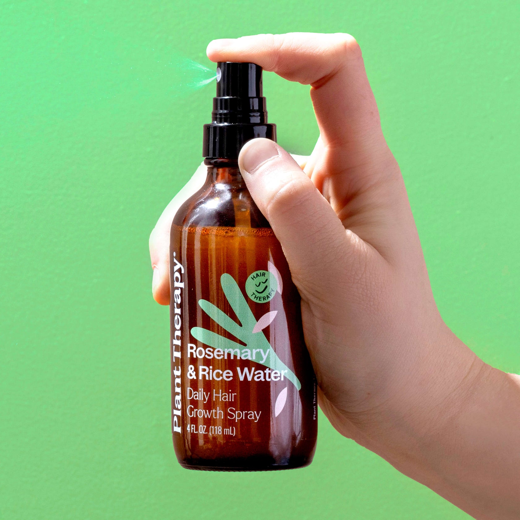 Rosemary & Rice Water Daily Hair Growth Spray – Plant Therapy
