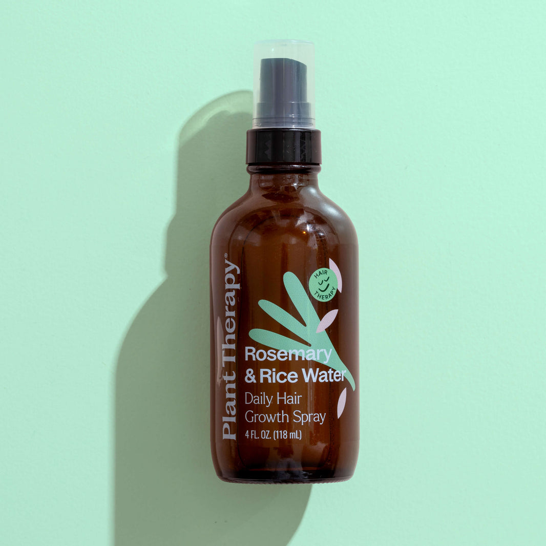 Rosemary & Rice Water Daily Hair Growth Spray – Plant Therapy