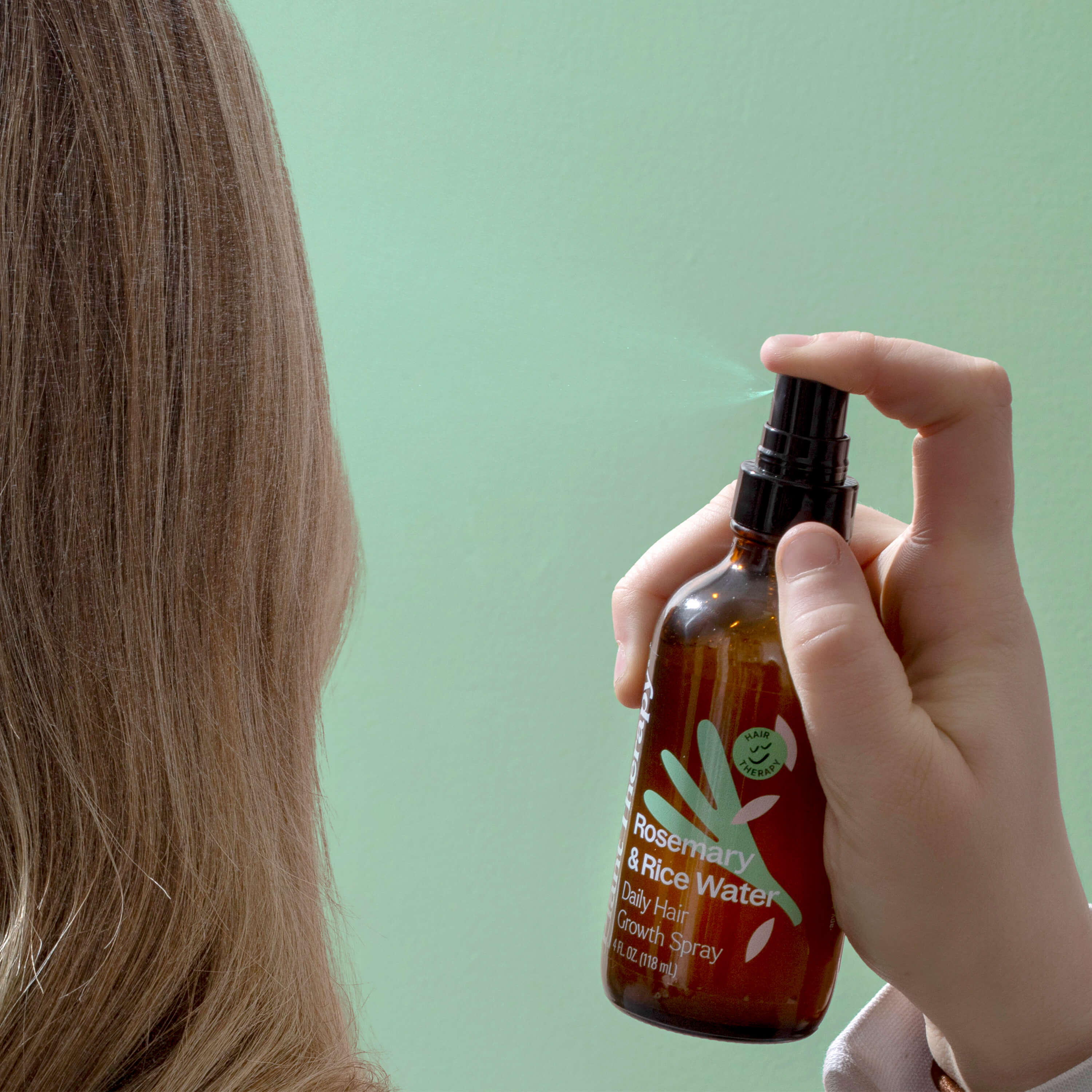 Rosemary & Rice Water Daily Hair Growth Spray – Plant Therapy