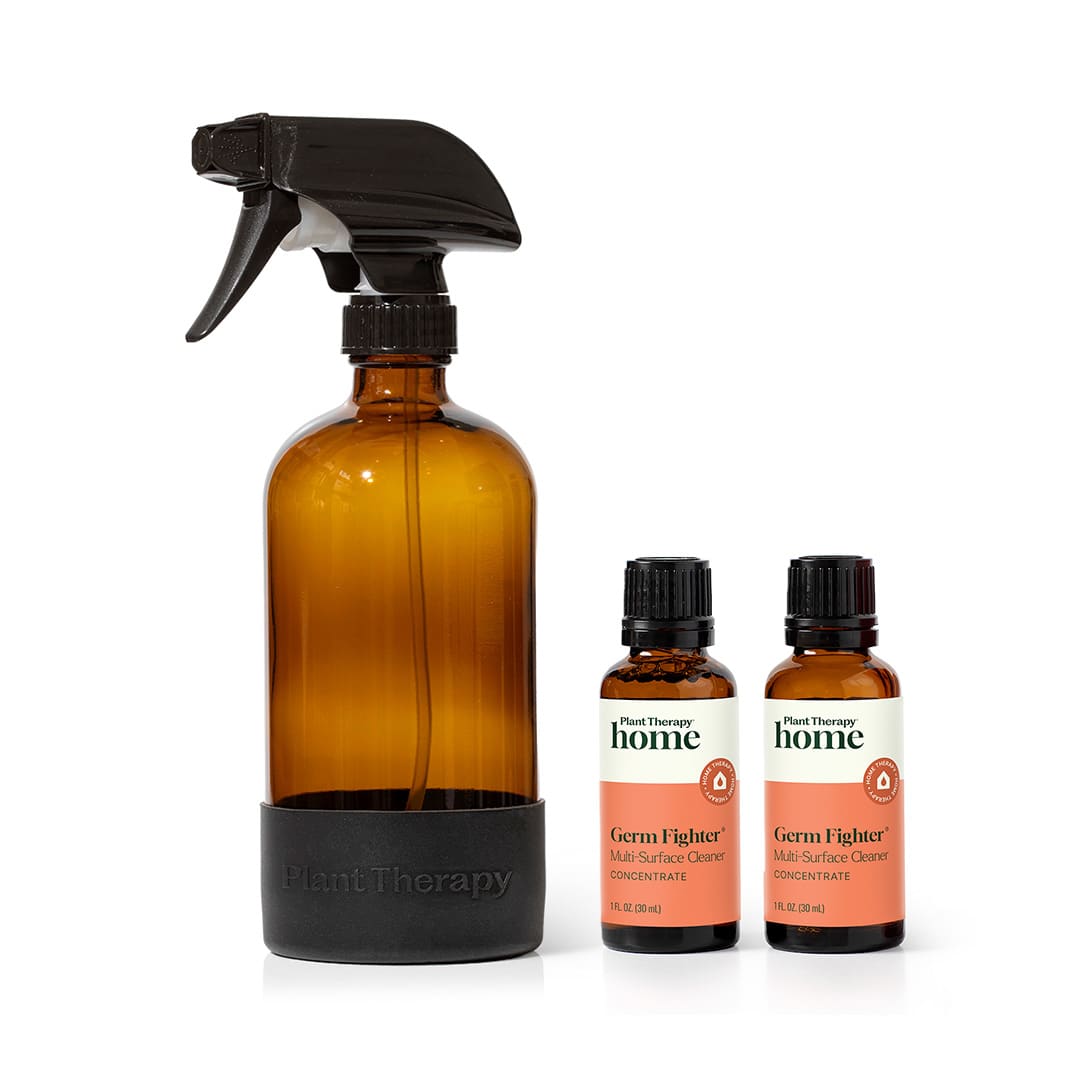 Cleaning Duo: Germ Fighter + Spray Bottle – Plant Therapy