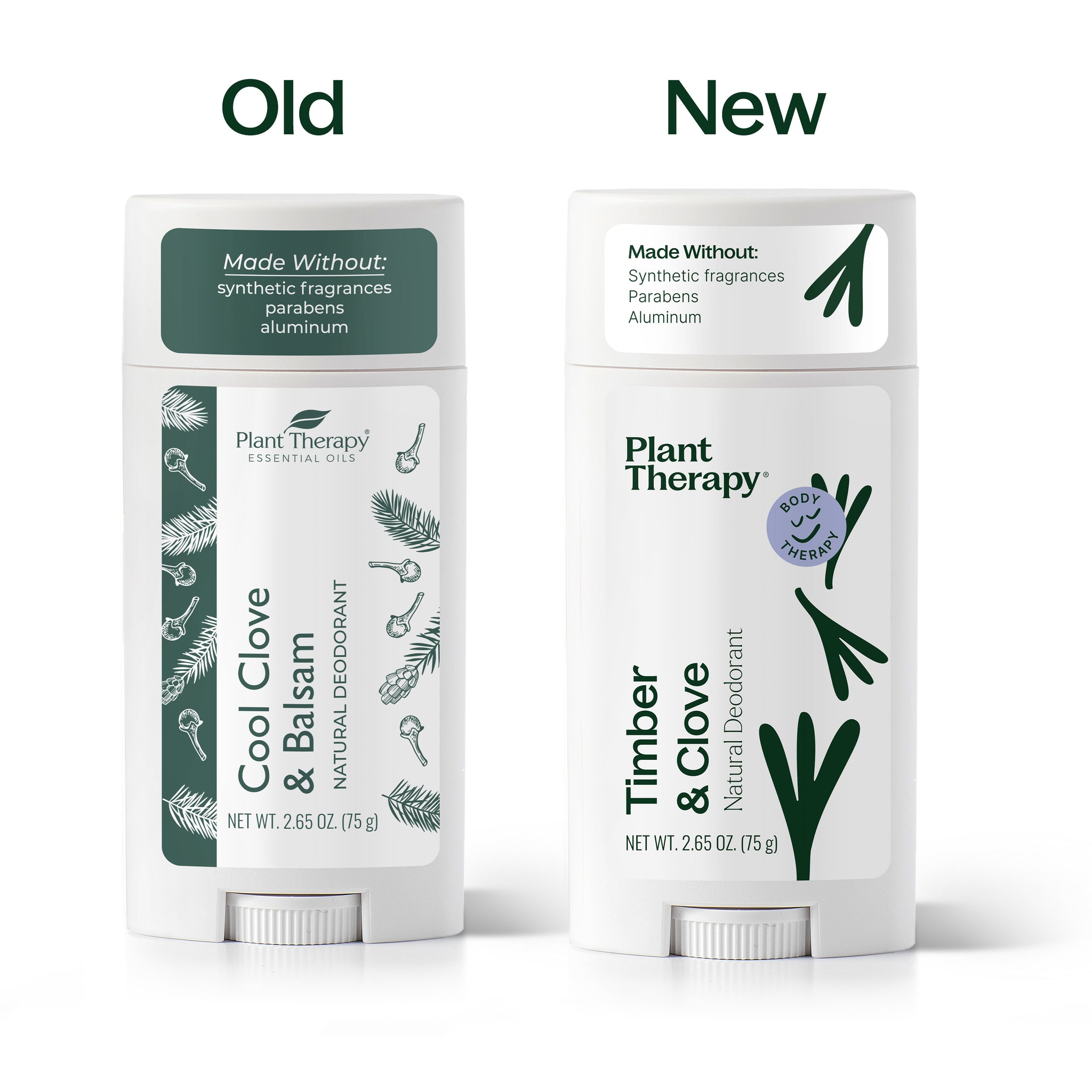 Timber & Clove Natural Deodorant – Plant Therapy