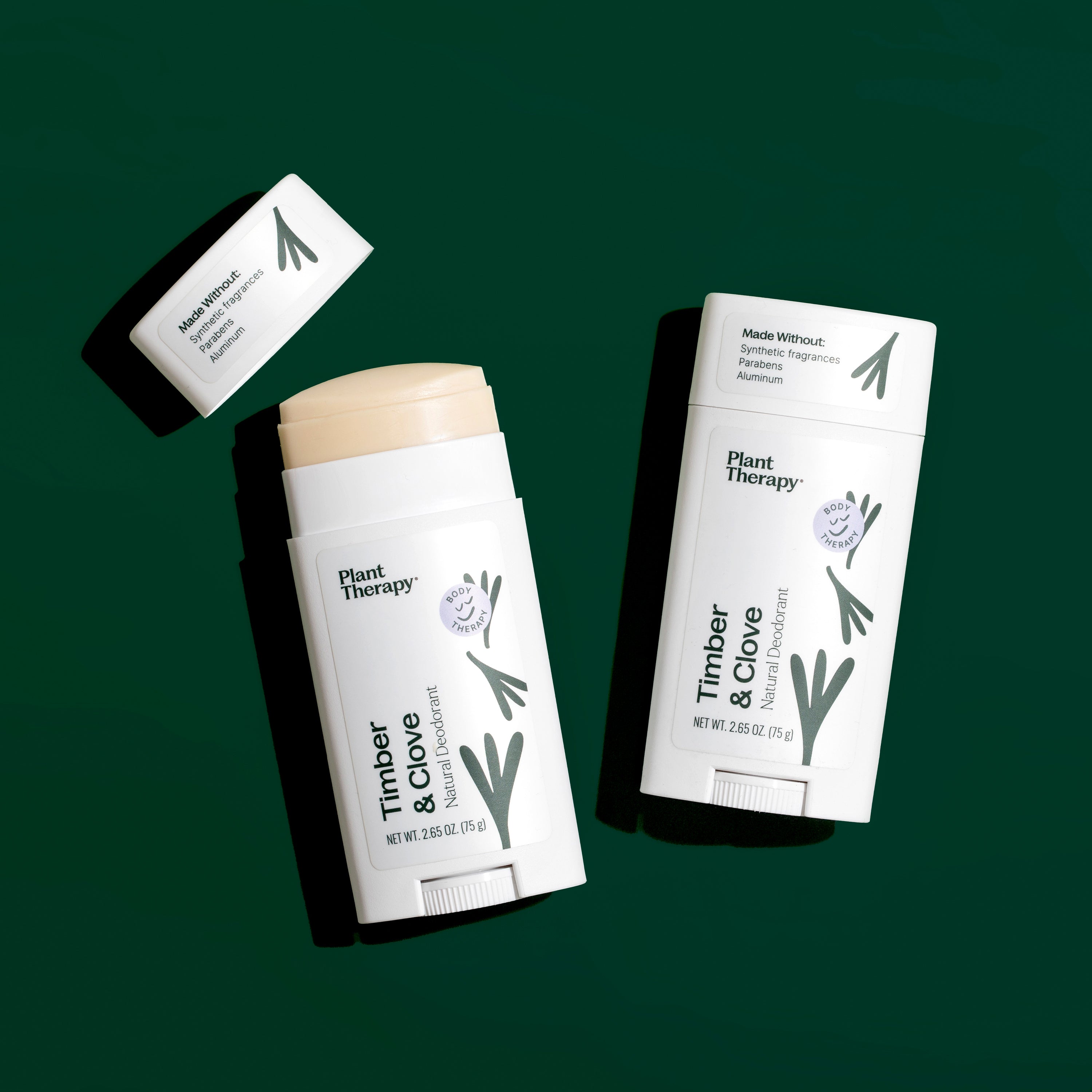 Timber & Clove Natural Deodorant – Plant Therapy