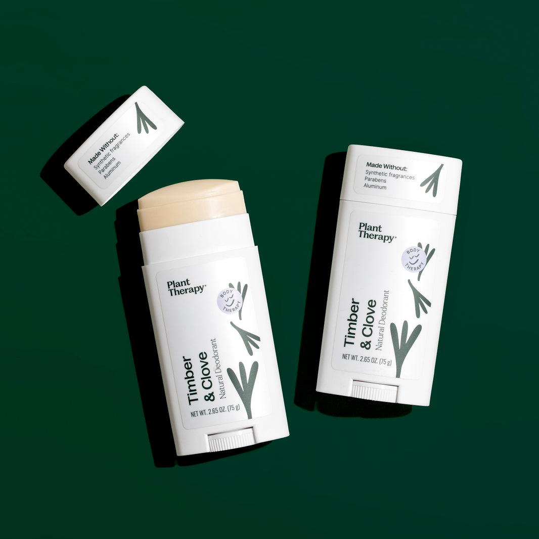 Timber & Clove Natural Deodorant – Plant Therapy