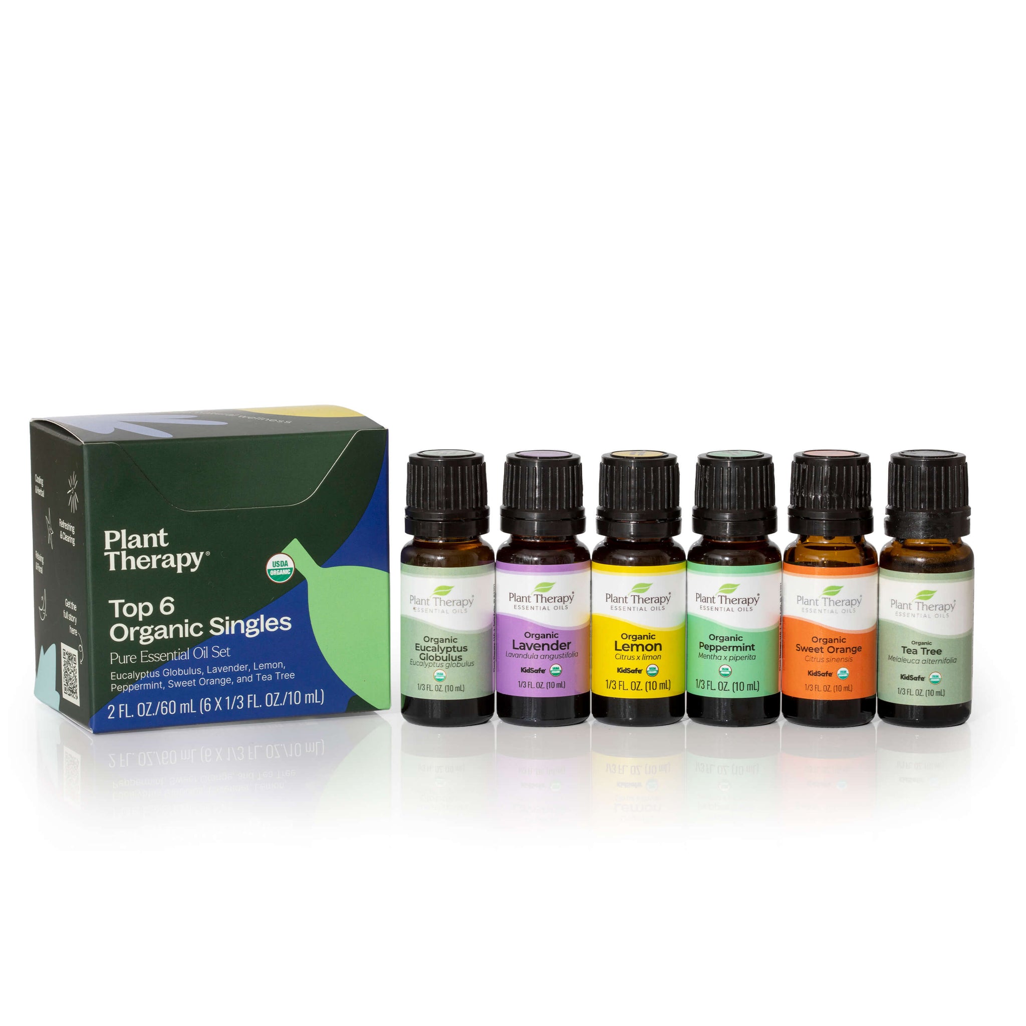 Top 6 Organic Singles Essential Oil Set – Plant Therapy