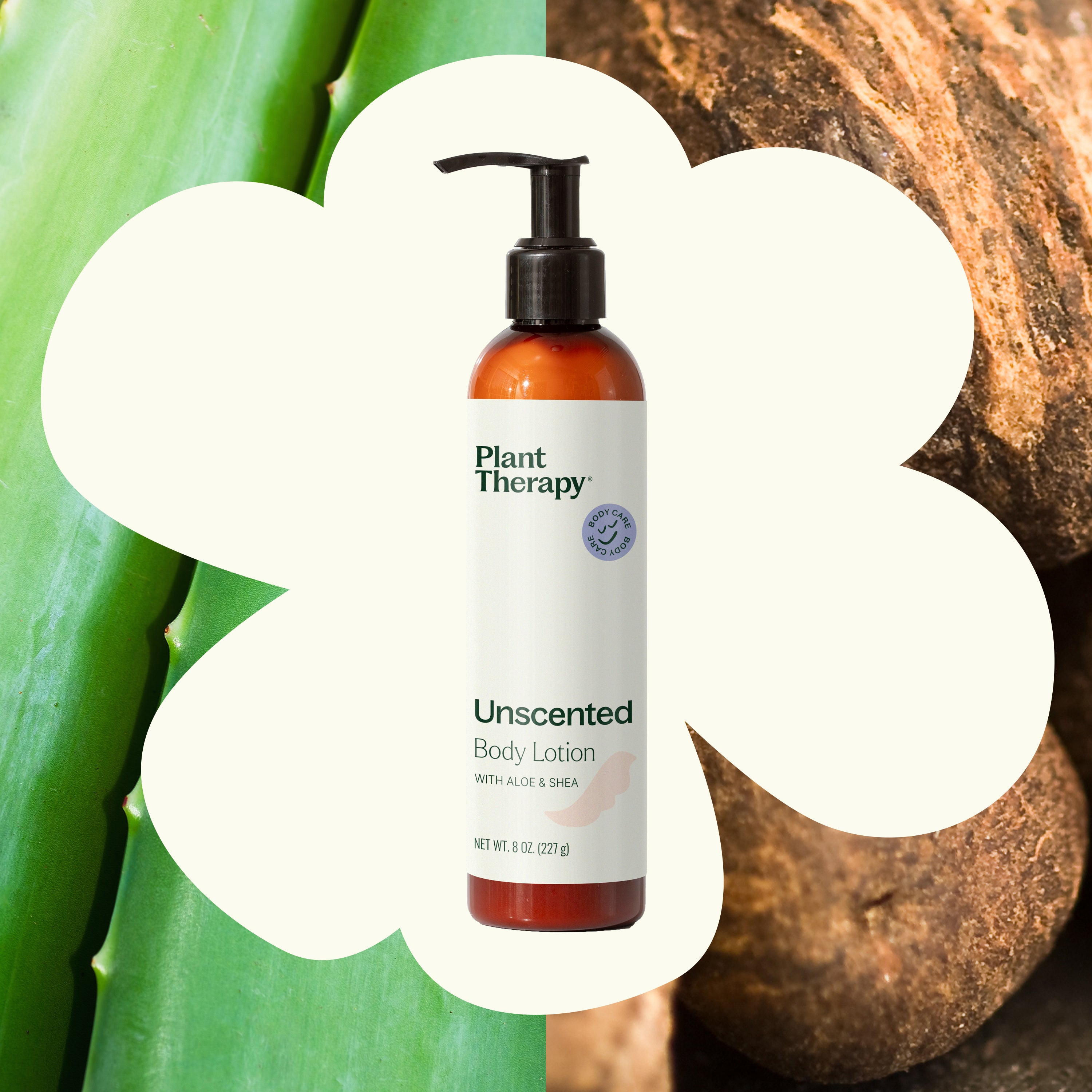 Unscented Body Lotion with Aloe and Shea – Plant Therapy