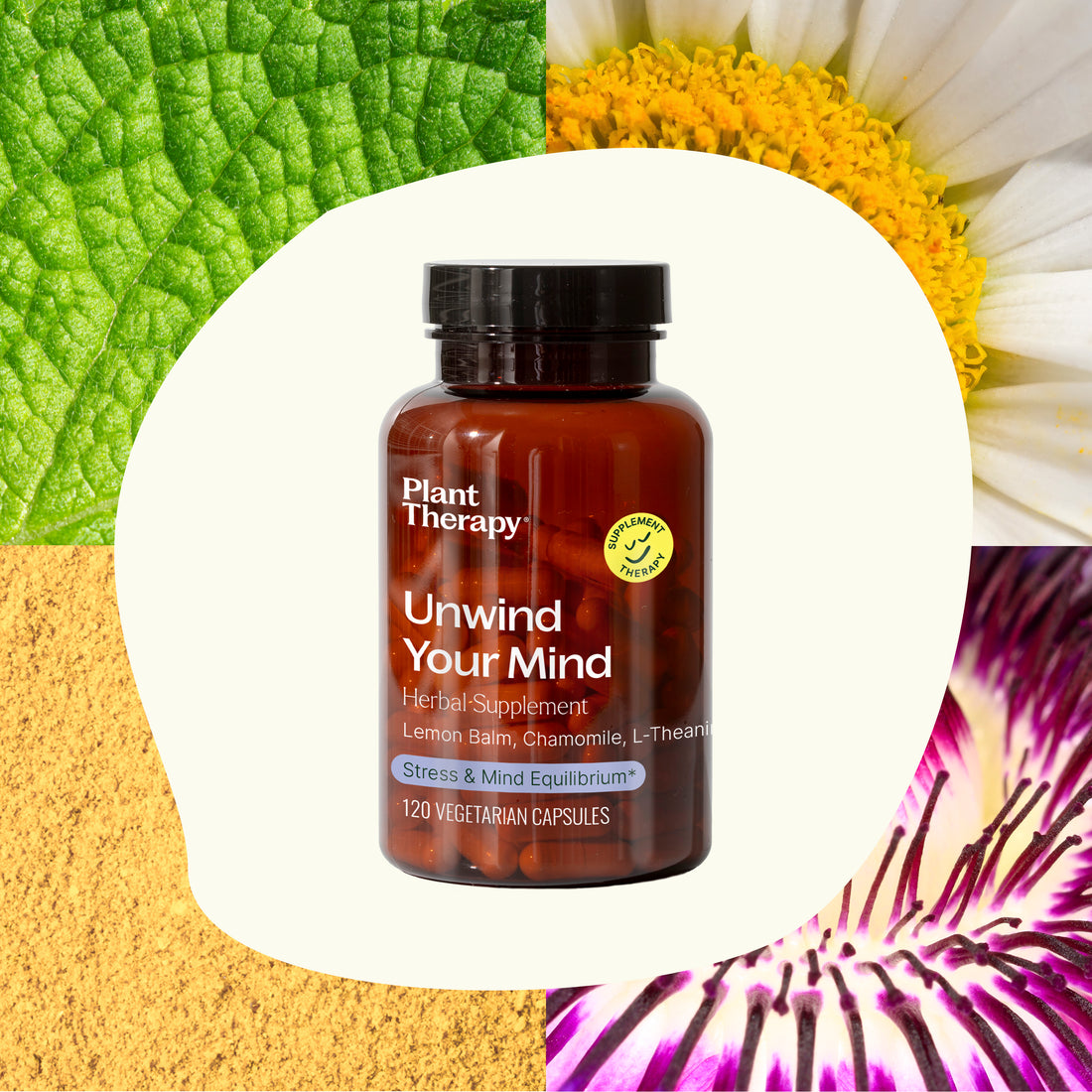 Unwind Your Mind Supplement | Stress Relief Supplement | Plant Therapy