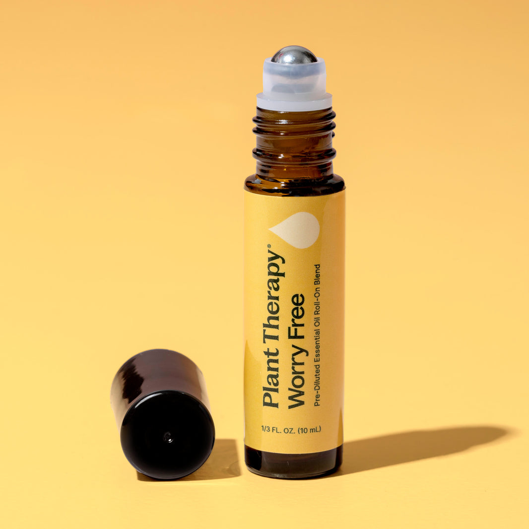 Worry Free™ Essential Oil Blend Pre-Diluted Roll-On – Plant Therapy