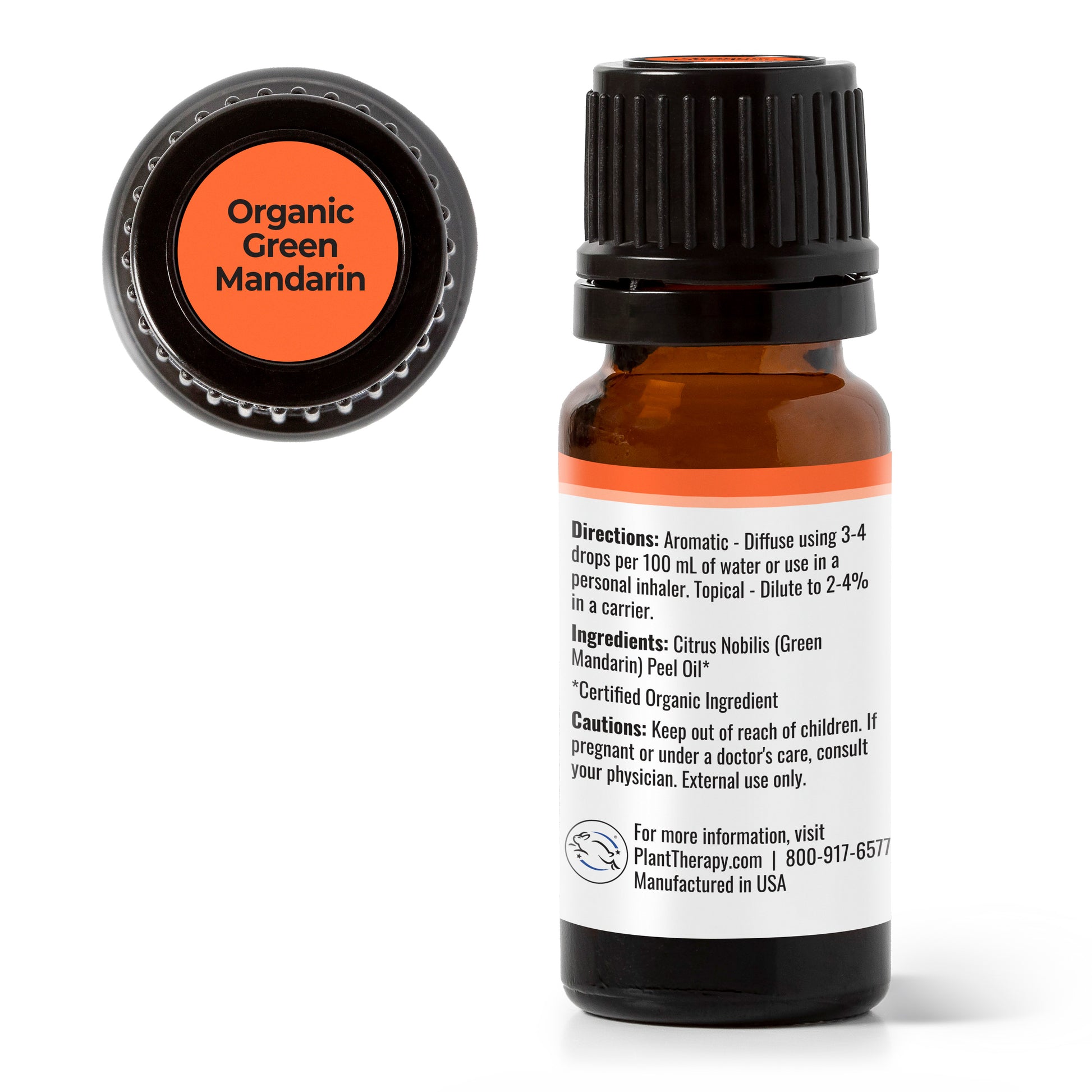 Organic Green Mandarin Essential Oil – Plant Therapy