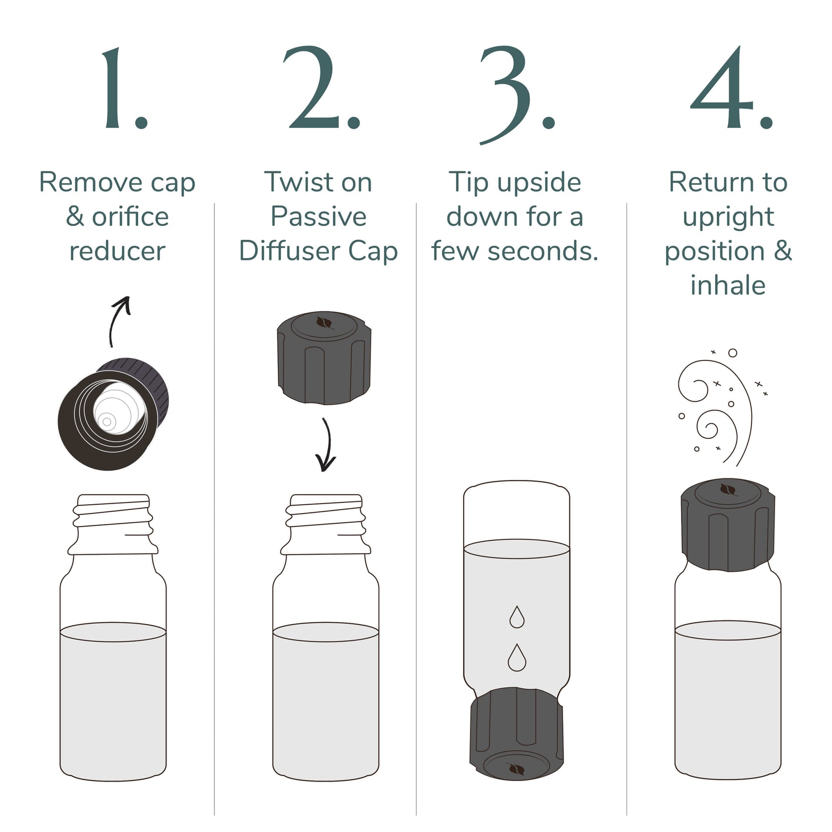 Passive Diffuser Cap 3-Pack – Plant Therapy