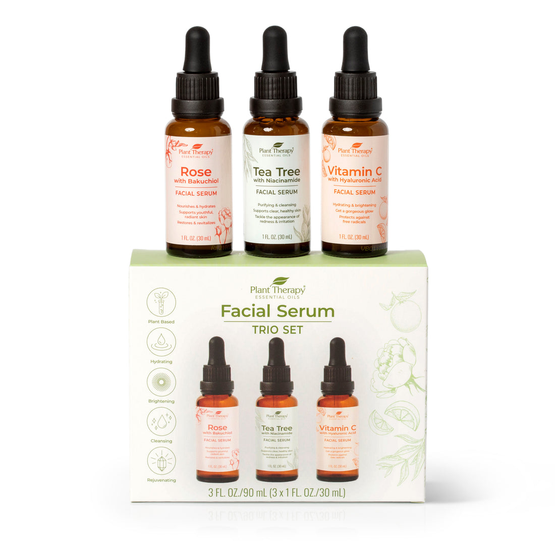 Facial Serum Trio Set – Plant Therapy