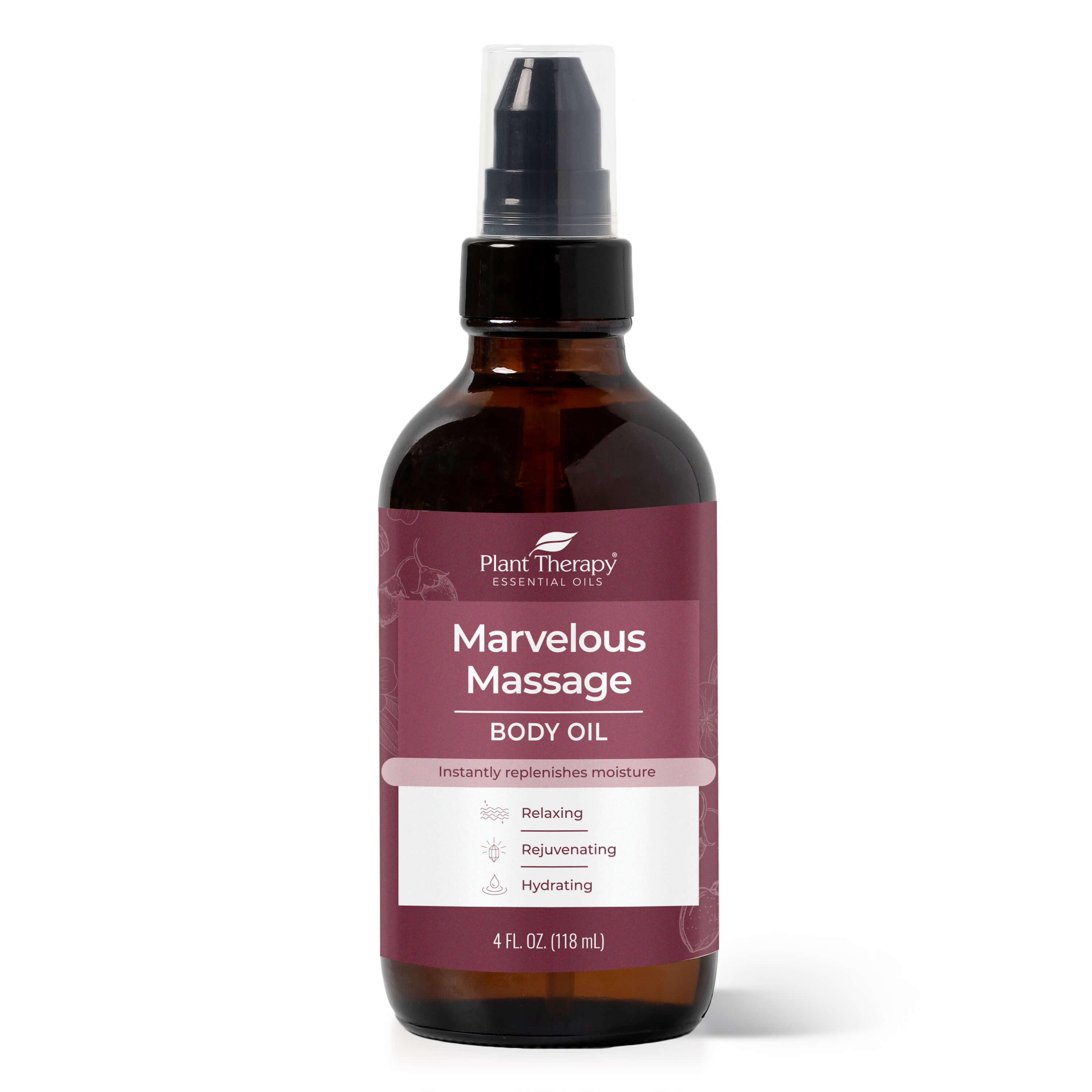 Marvelous Massage Body Oil – Plant Therapy
