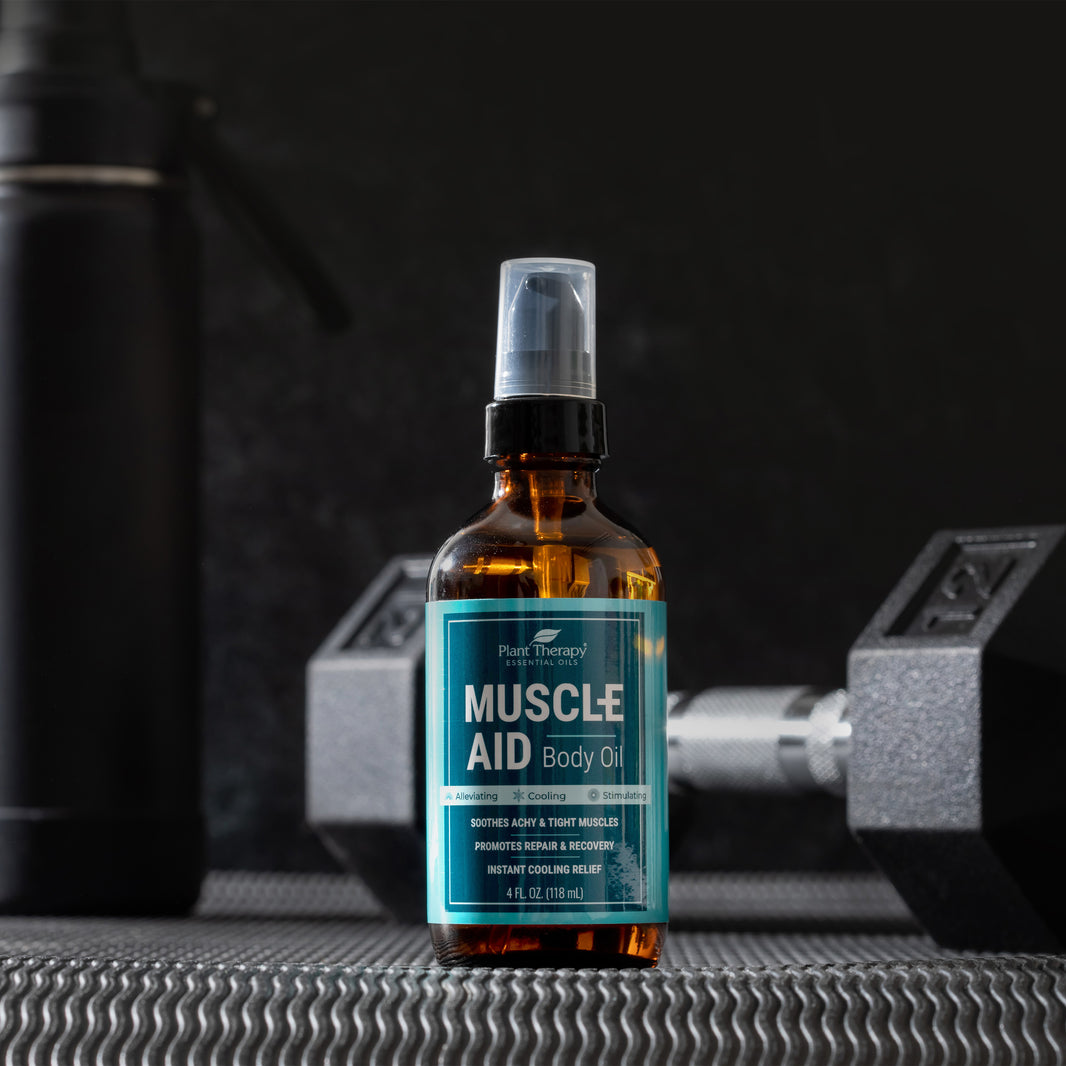 Muscle Aid by Plant Therapy - Essential Oil-Infused Recovery Solutions