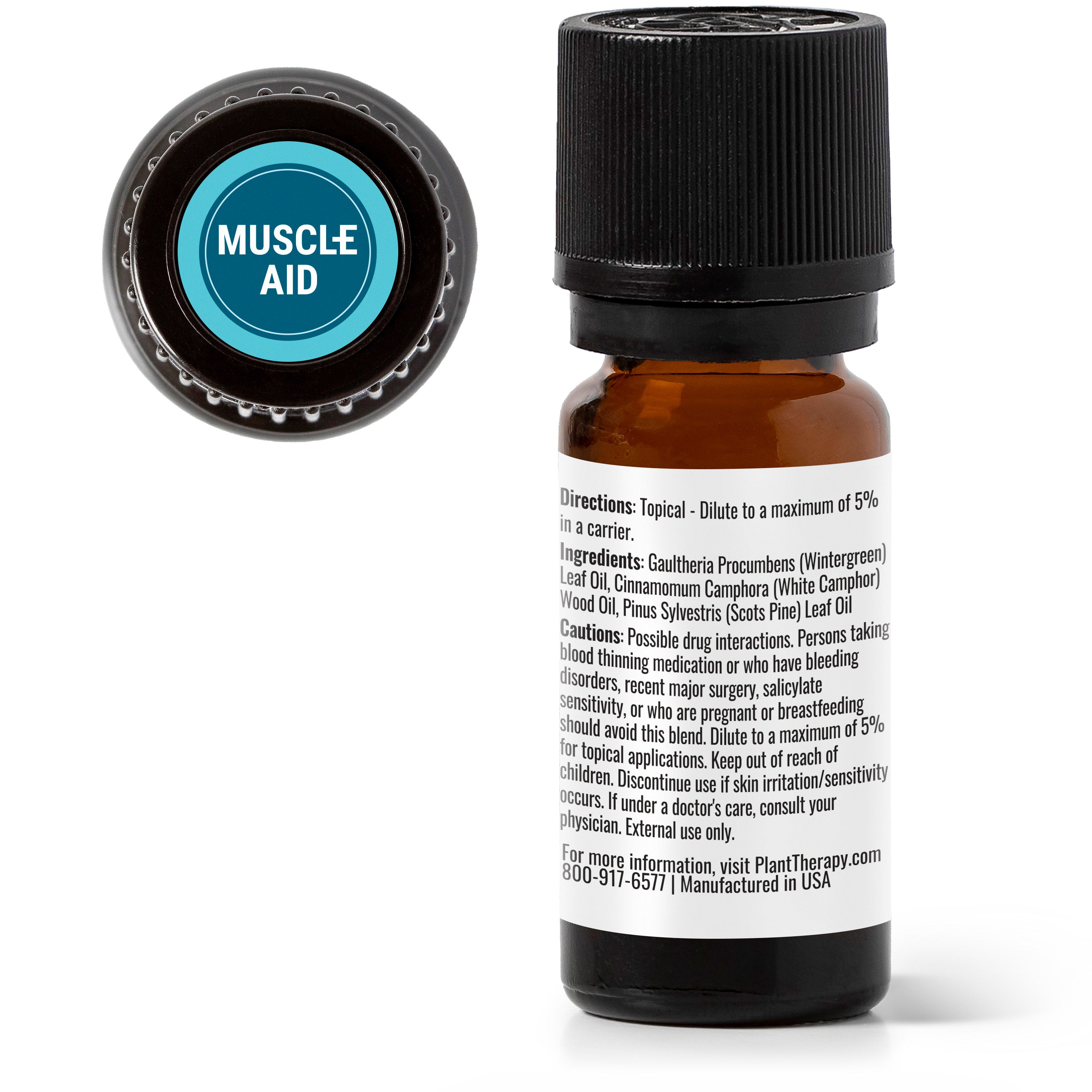 Muscle Aid Essential Oil Blend | Essential Oil For Sore Muscles | Plant Therapy