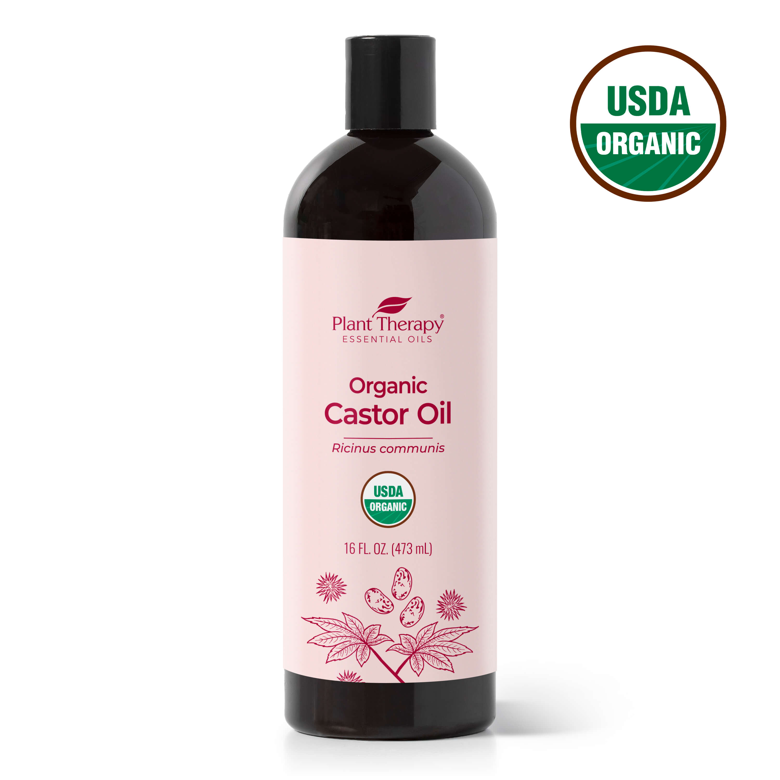 Organic Castor Oil | Organic Castor Oil For Skin & Hair | Plant Therapy