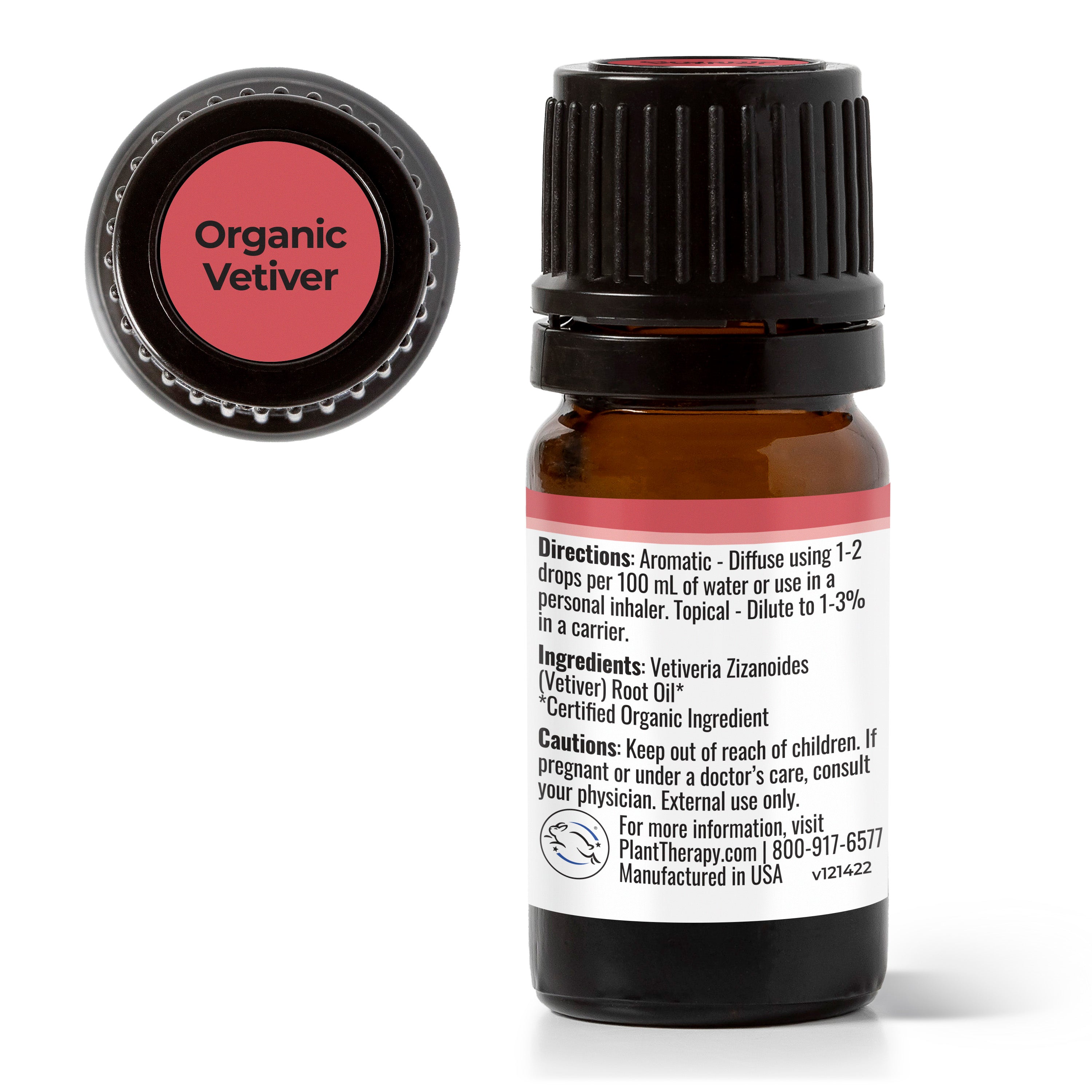 Organic Vetiver Essential Oil – Plant Therapy