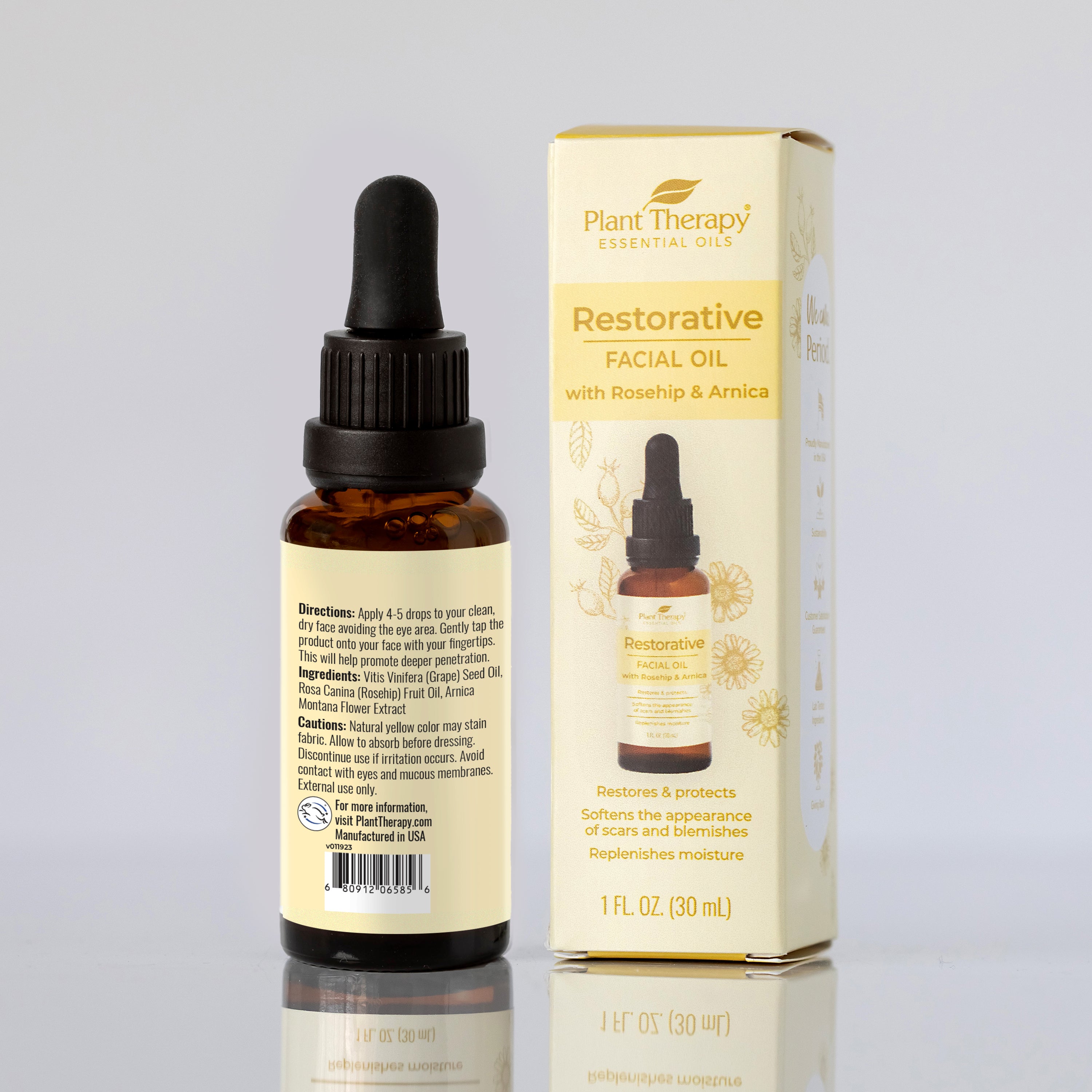 Restorative Facial Oil with Rosehip & Arnica – Plant Therapy