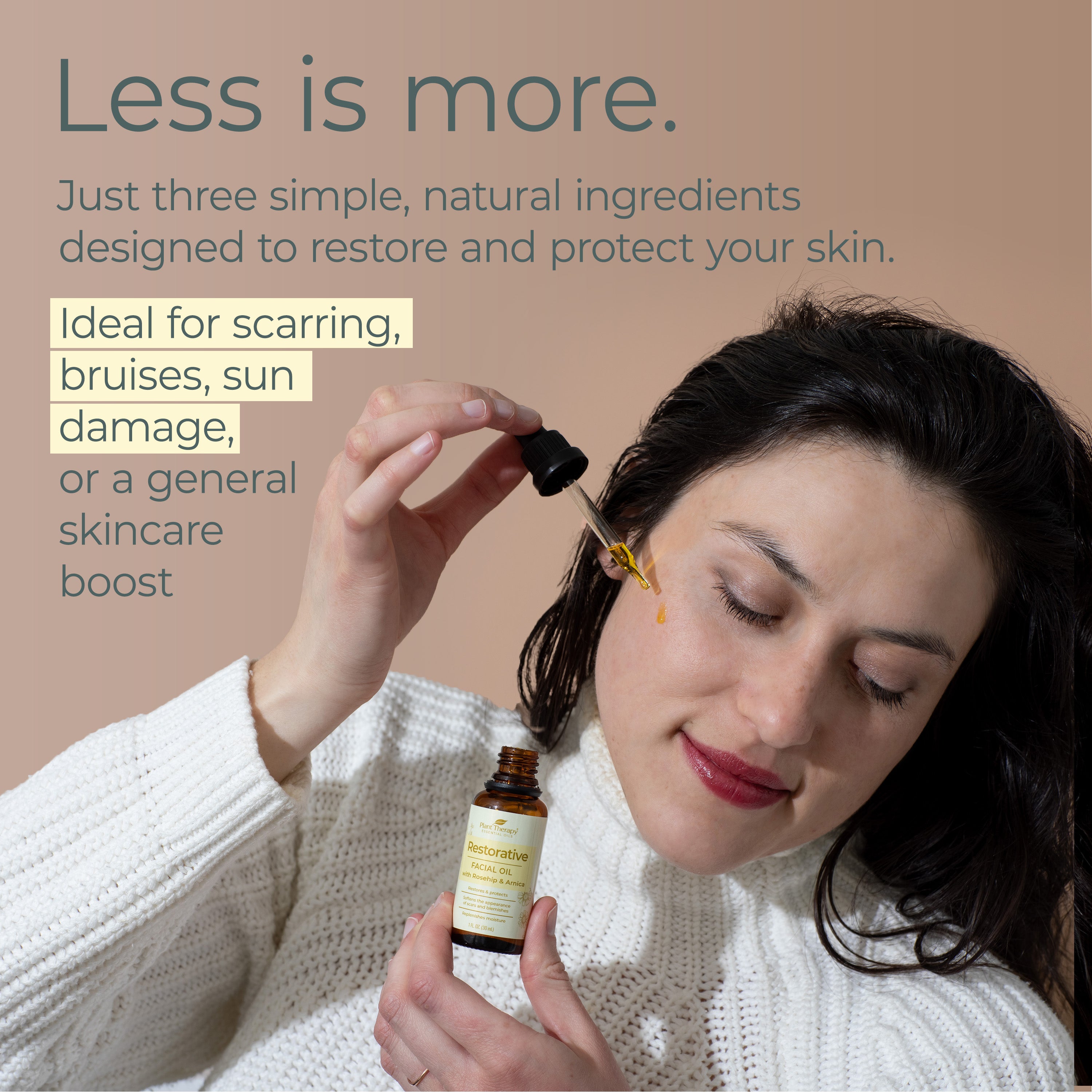 Restorative Facial Oil with Rosehip & Arnica – Plant Therapy