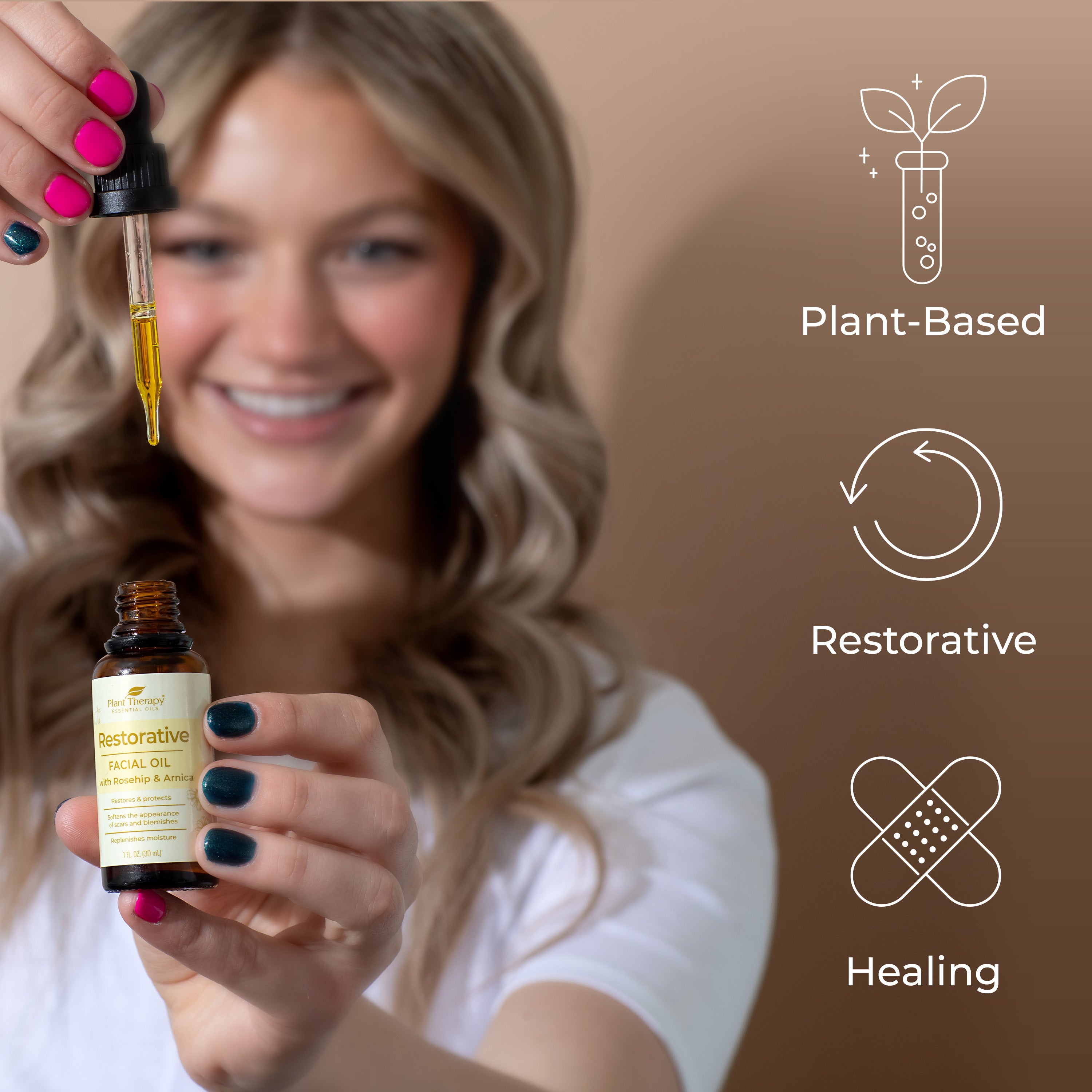 Restorative Facial Oil with Rosehip & Arnica – Plant Therapy