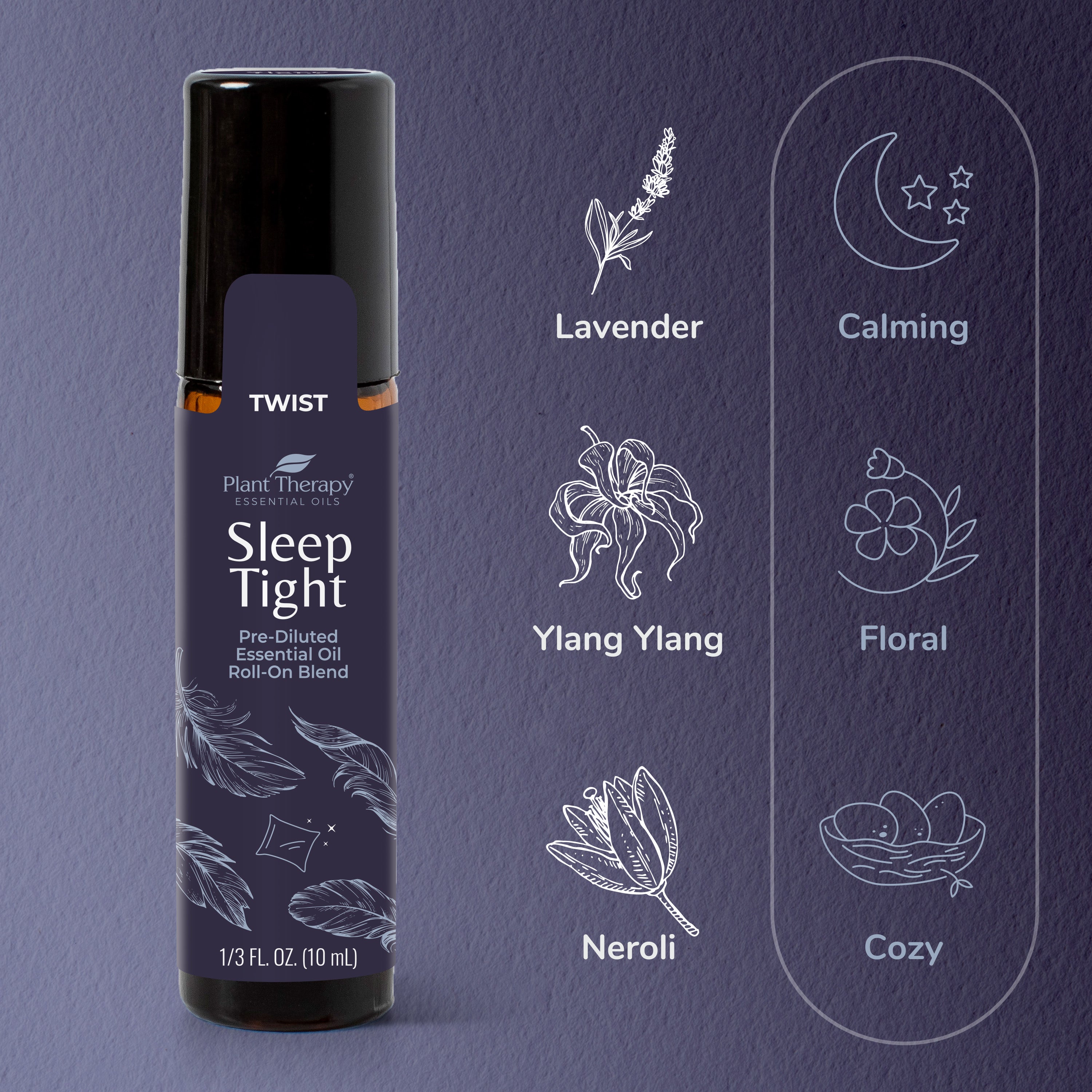 Sleep Easy Essential Oil Blend Roll On Set – Plant Therapy