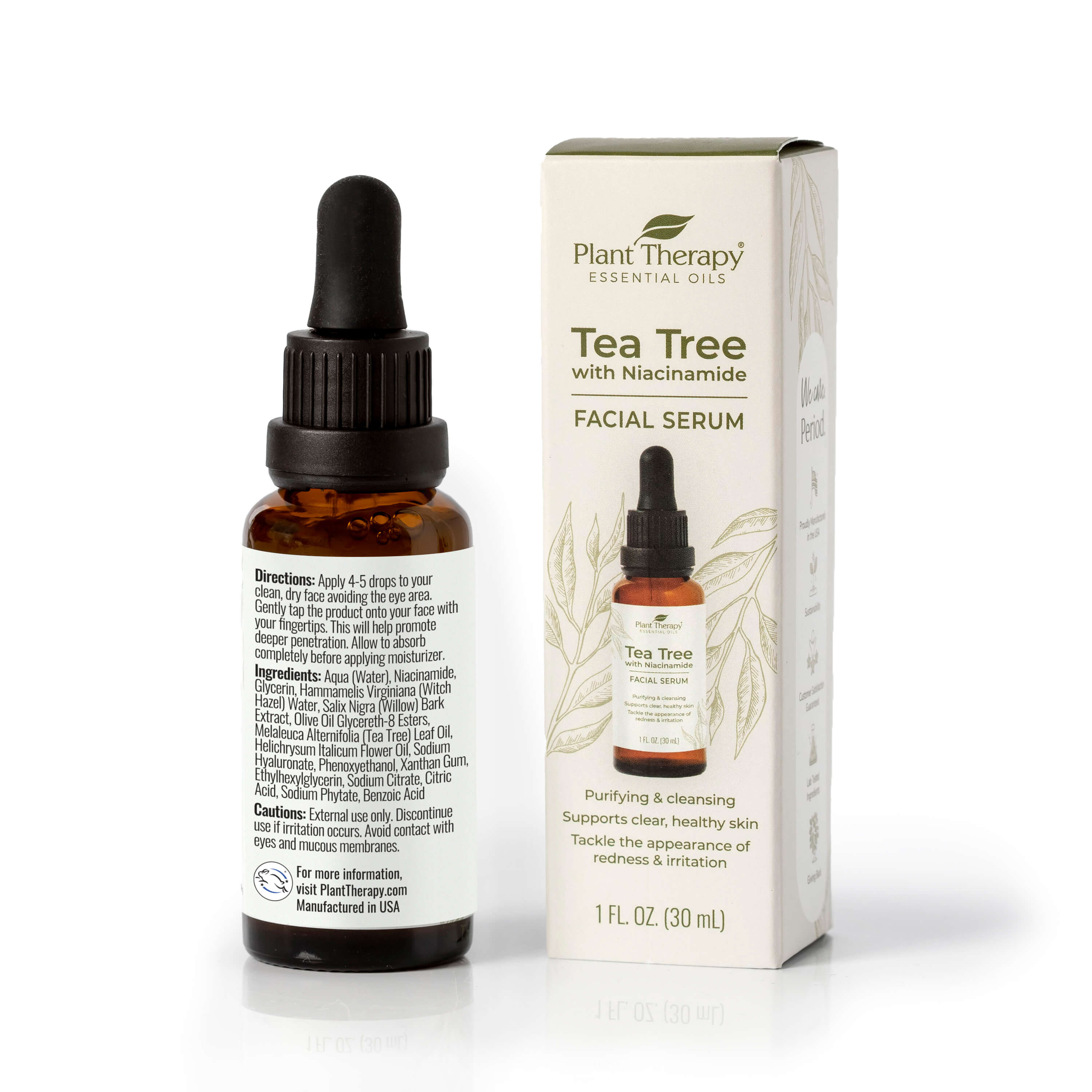 Tea Tree with Niacinamide Facial Serum – Plant Therapy