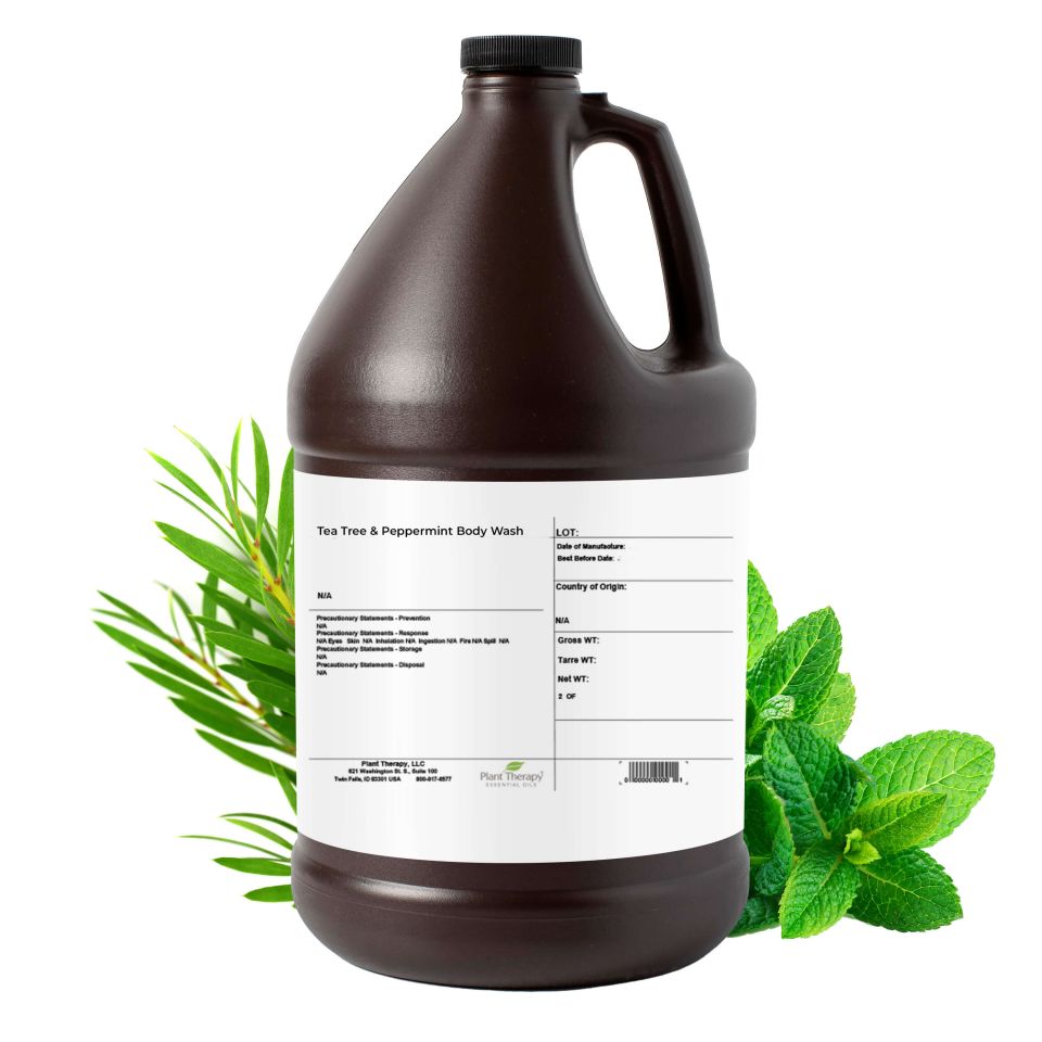 Tea Tree & Peppermint Body Wash Bulk – Plant Therapy