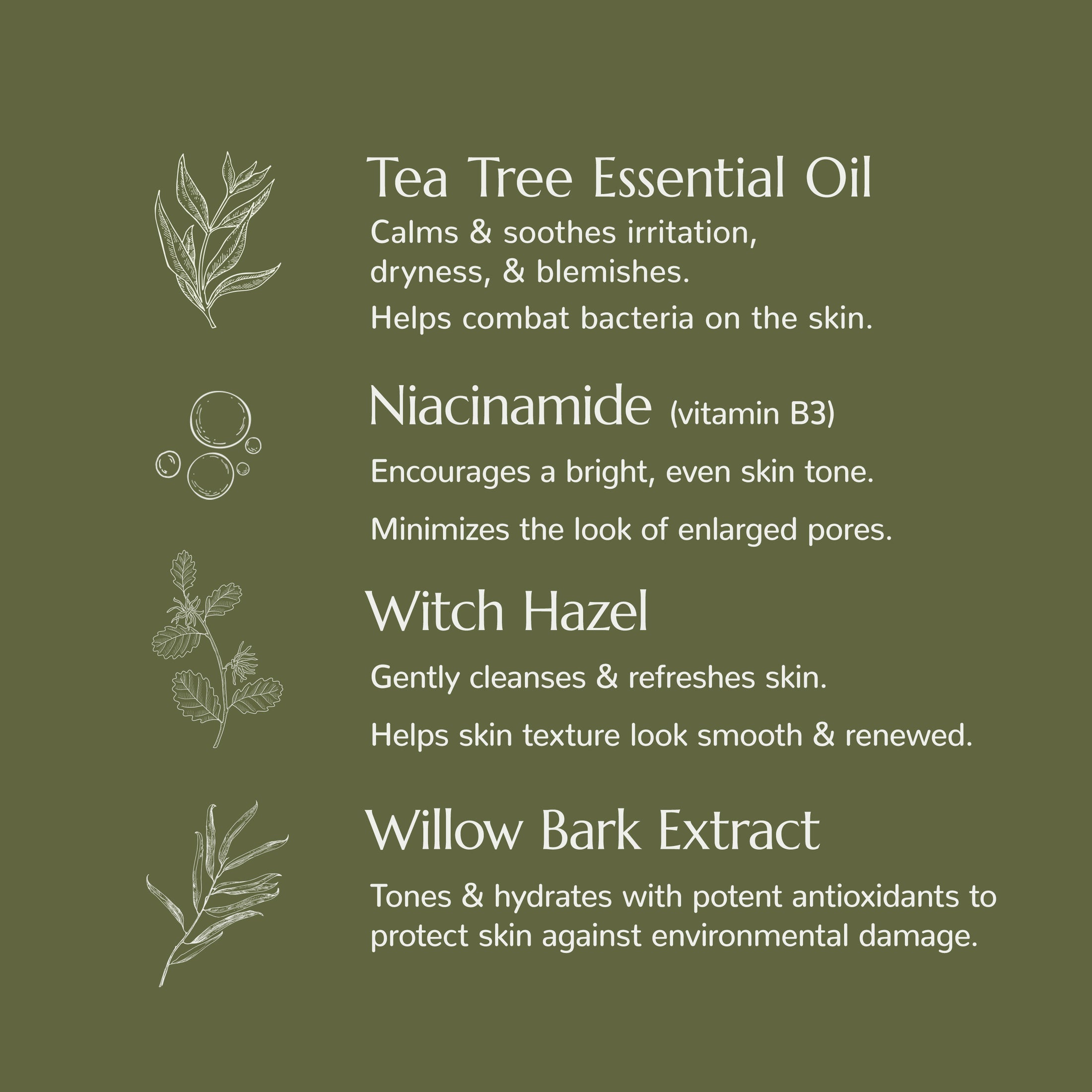 Tea Tree with Niacinamide Facial Serum – Plant Therapy